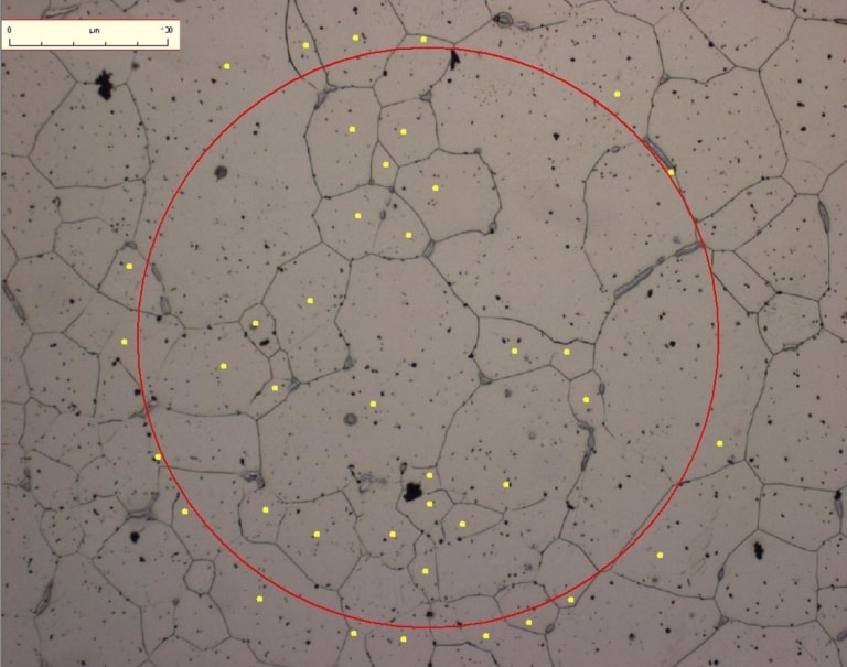 Grani Grain Size Measurement | Enhance Metallography